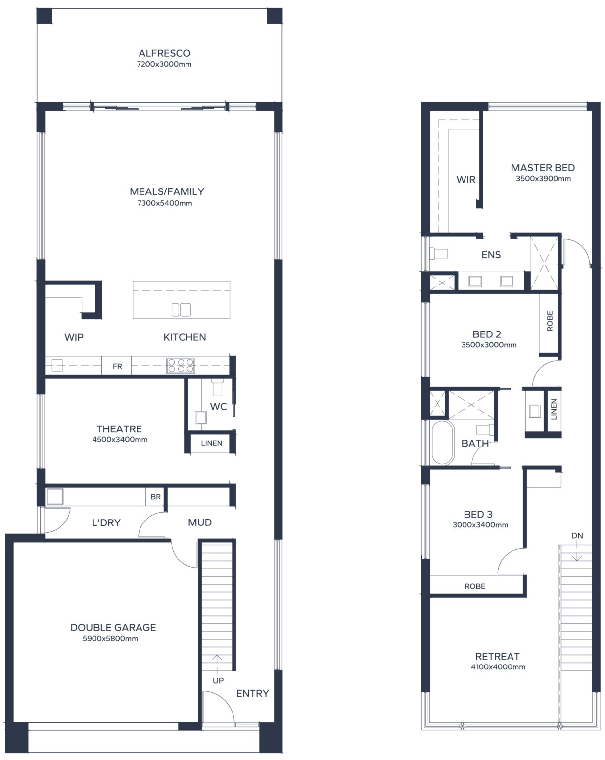 Double Storey 3 Bedroom Family Home | MyHomeBuild